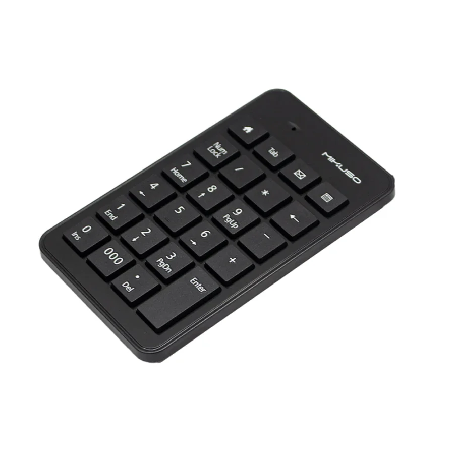 Mikuso KB-047U BK Wired Numeric Keypad Black - R&R Pc Corner