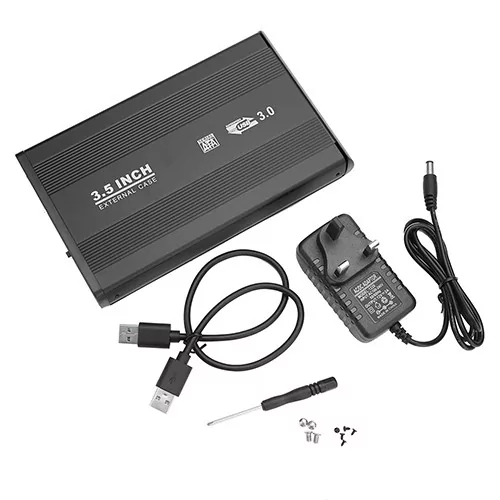 3.5inch USB 3.0 HDD Aluminium Enclosure for Desktop Hard Disk - R&R Pc ...